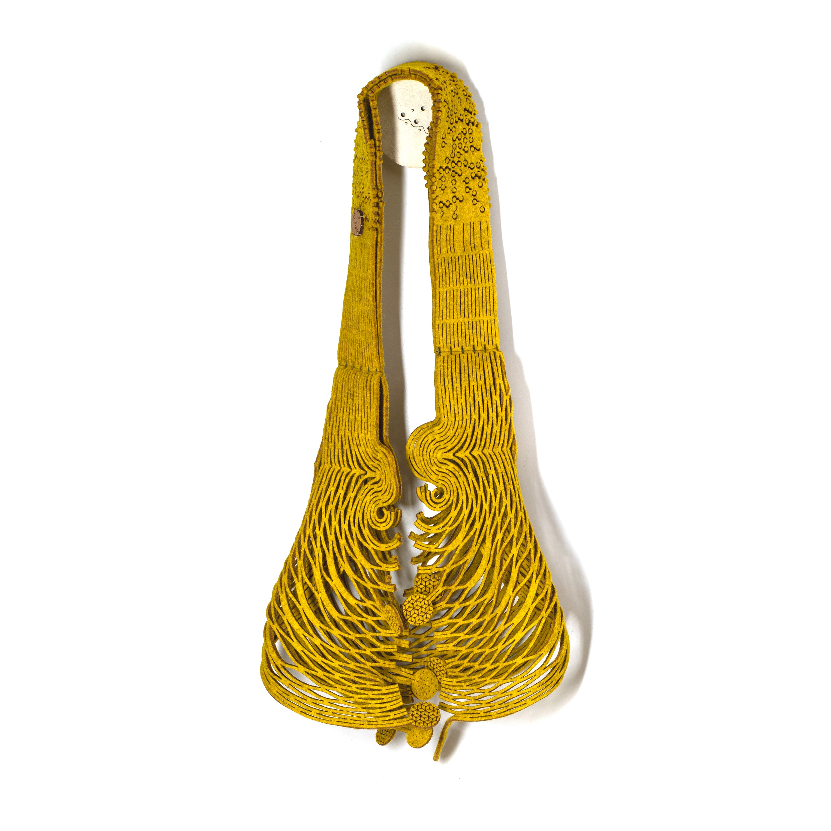 Acequia Scarf Chartreuse – OROPOPO